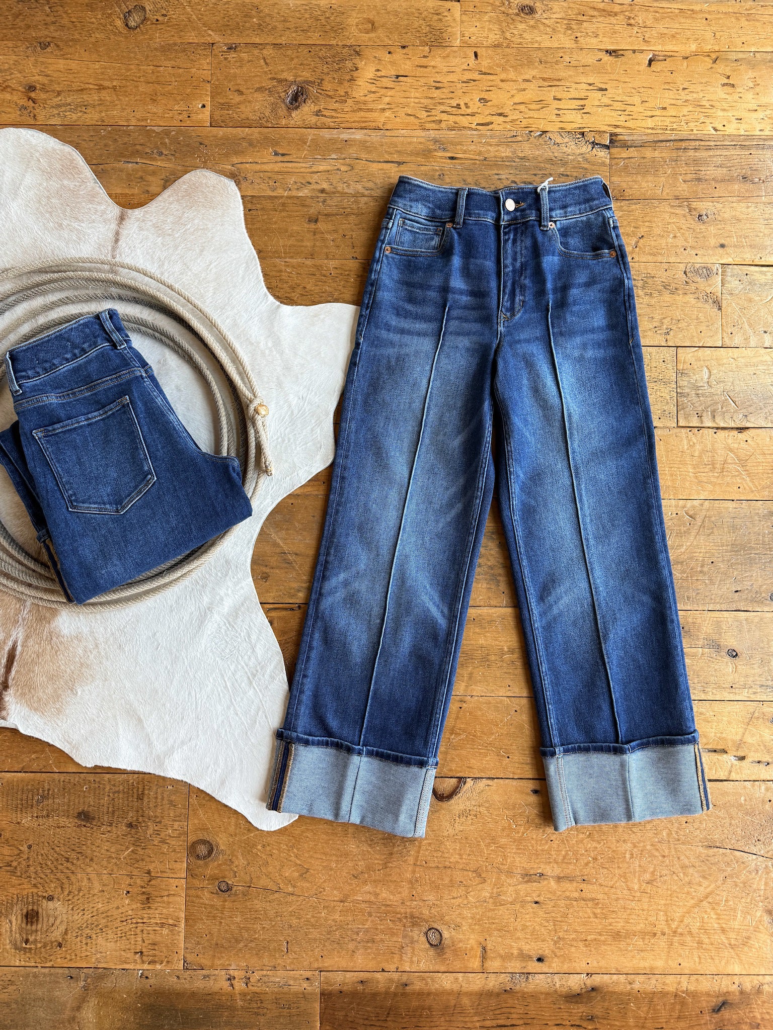 The Conway High Rise Slim Wide Leg Jean – Savannah Sevens western life ...