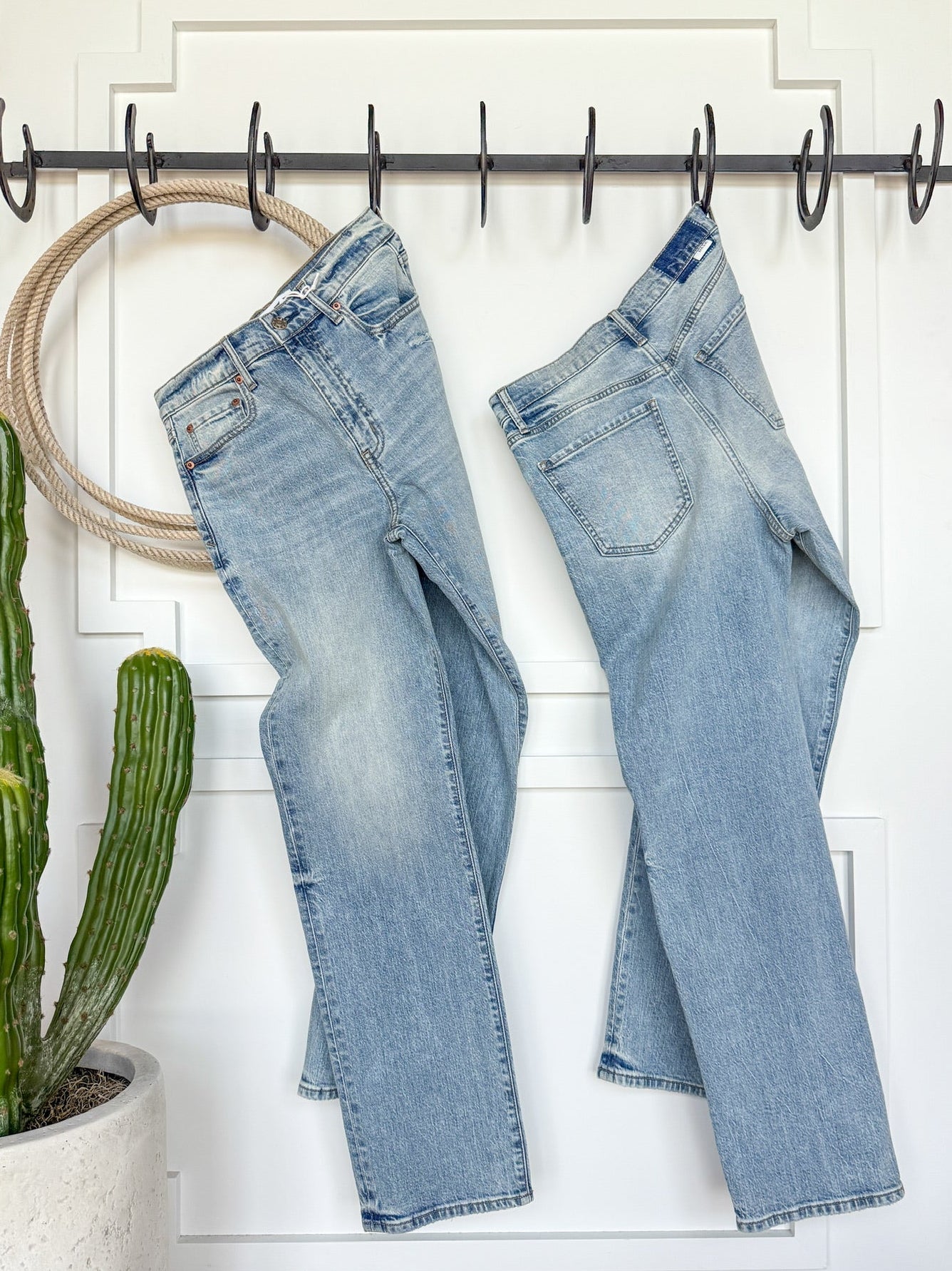 The Sloane High Rise Straight Leg Jean – Savannah Sevens western life ...