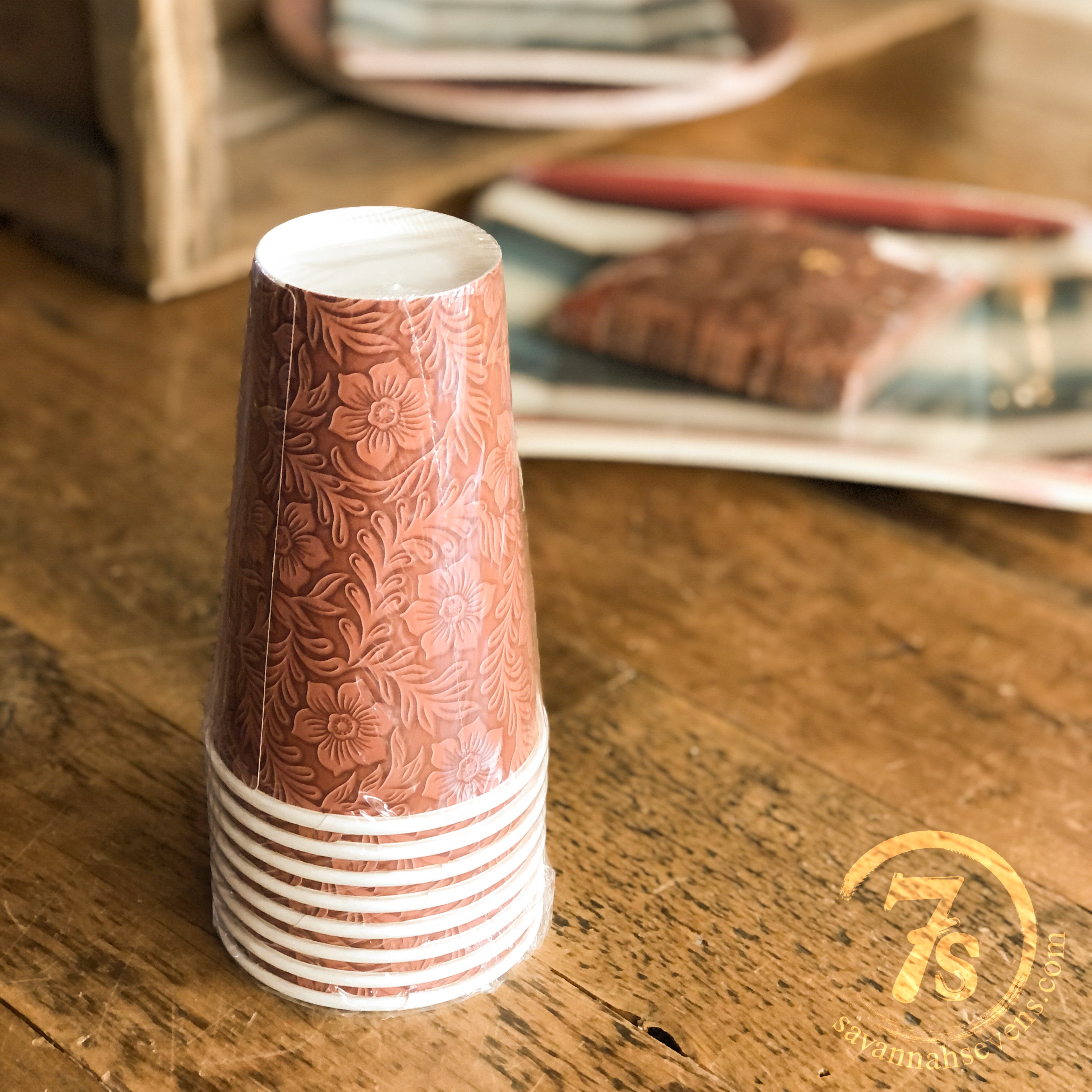 Tooled Cups (Final Sale) – Savannah Sevens western life{&}style